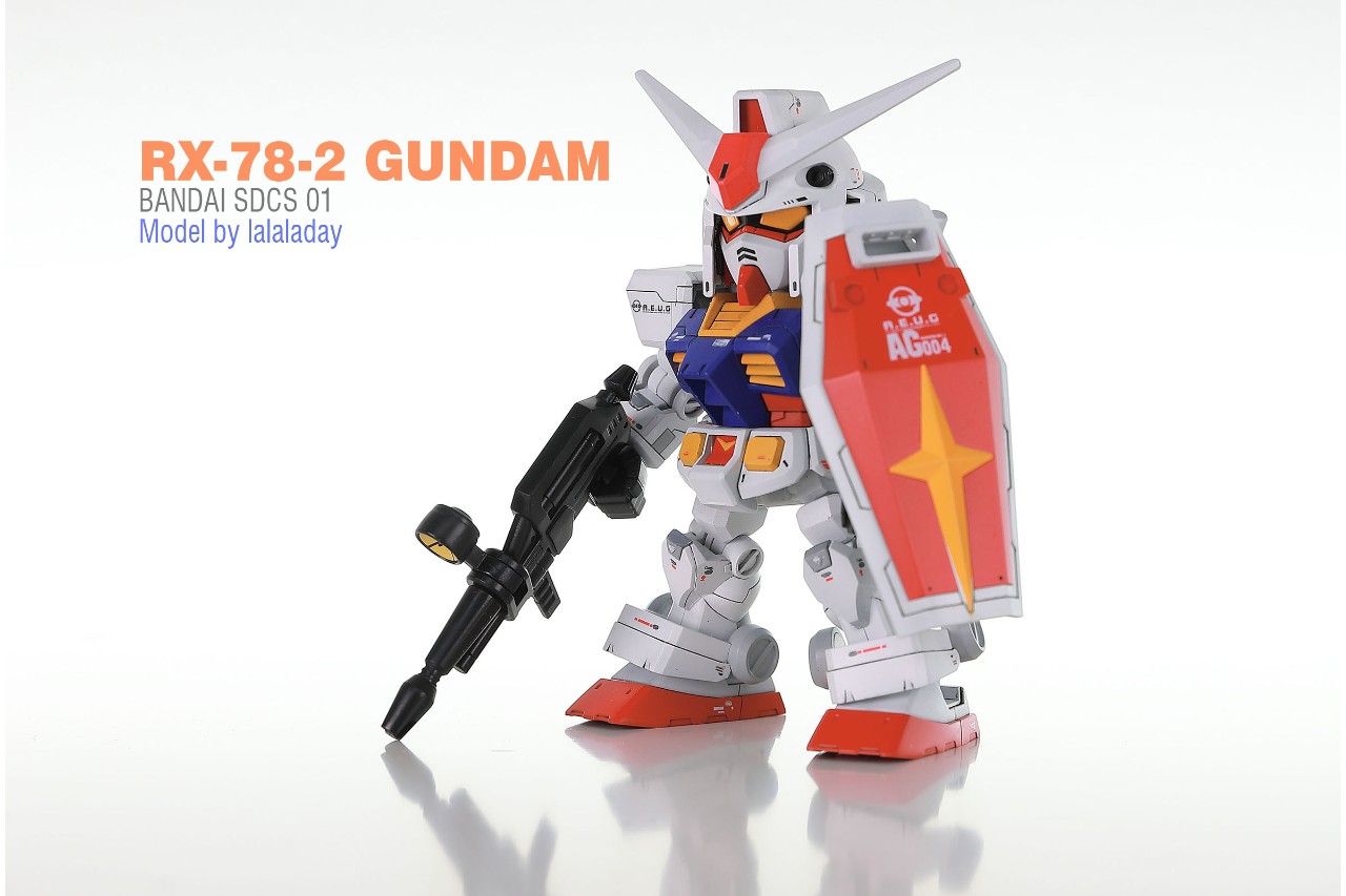 MMZ - RX-78-3 Gundam_Bandai SDCS