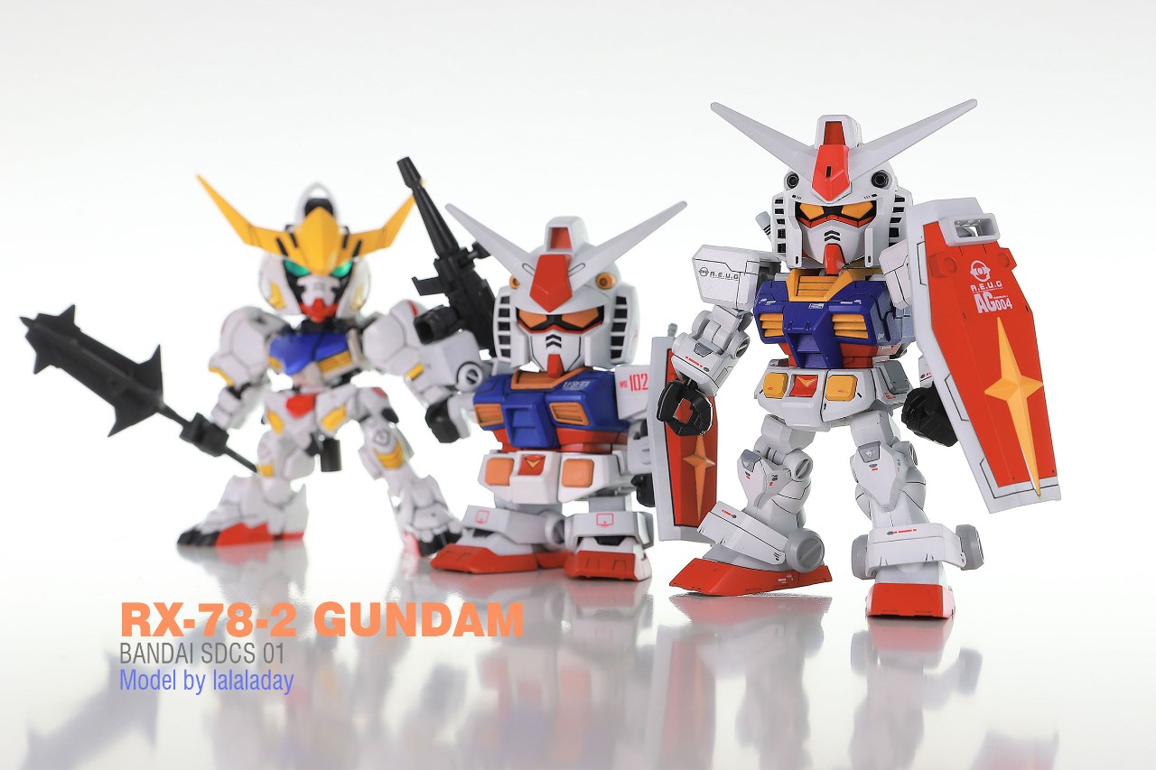 MMZ - RX-78-3 Gundam_Bandai SDCS