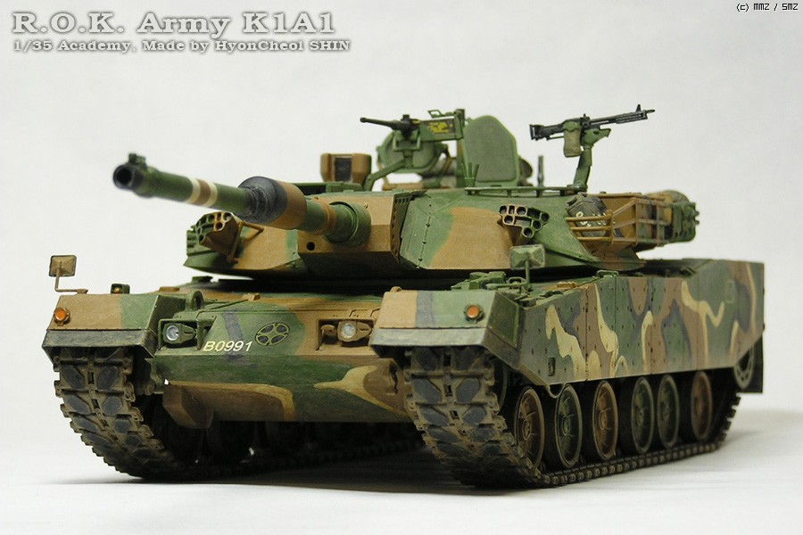 대한민국육군 K1A1 전차