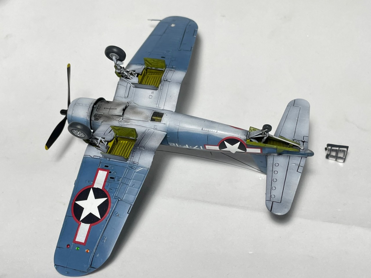 Tamiya 1/72 F4U-1 Birdcage Corsair VF-17 Jolly Rogers 1943 USS Bunker Hill
