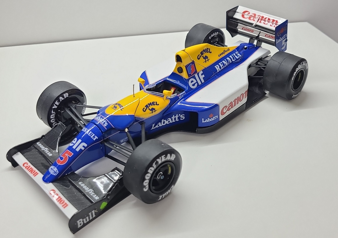 F1 '92 [FUJIMI] 1/20 WILLIAMS FW14B #No.5 World Champion