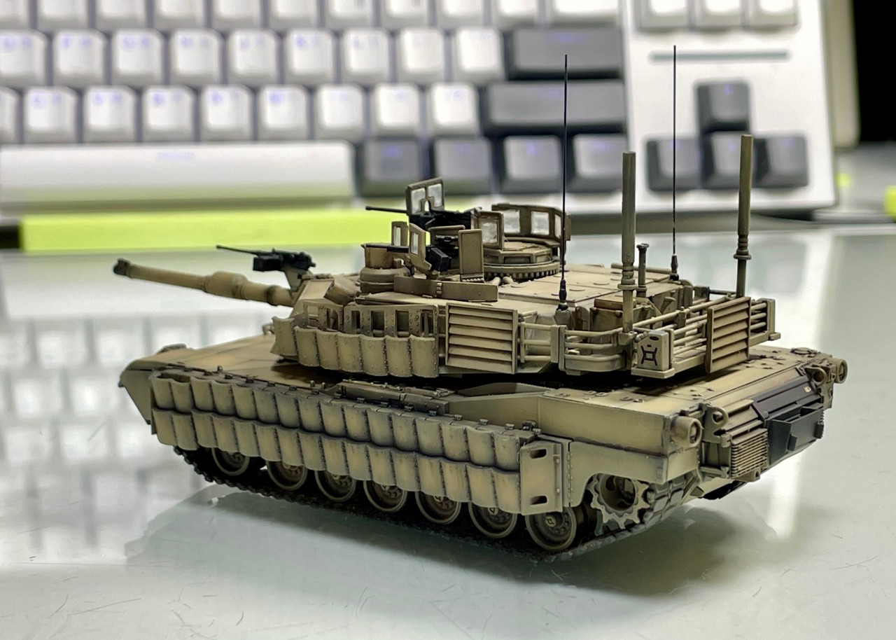 MMZ - Meng 1/72 M1A2 Abrams TUSK II