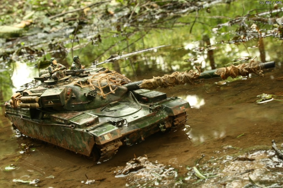 MMZ - T72,T80,러시아전차 야외촬영 1/35 레벨