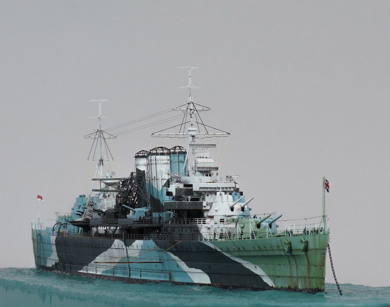 Royal Navy Heavy Crusier HMS Kent