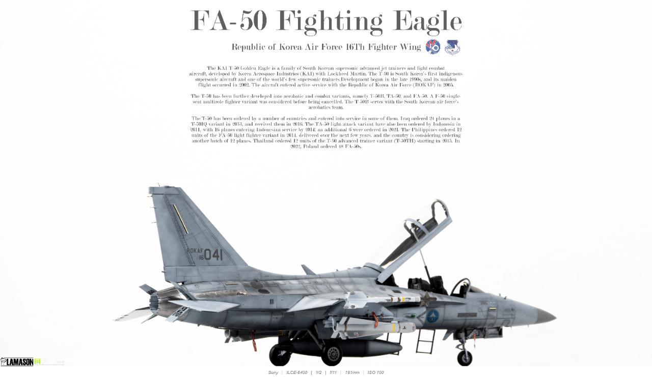 MMZ - FA-50, 1/48 Wolfpack